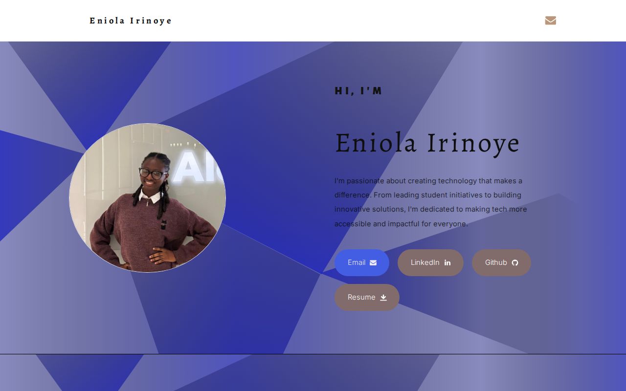 My new Website